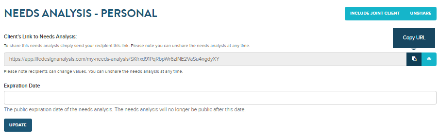 Insurance Needs Analysis
